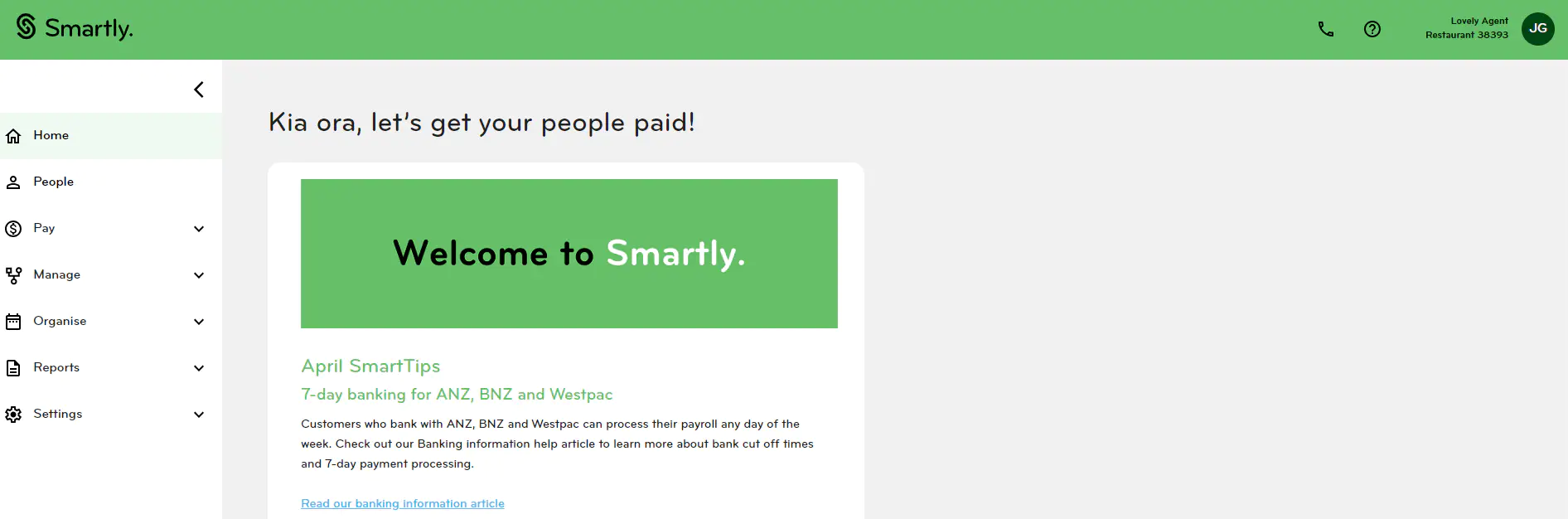 Smartly | New navigation